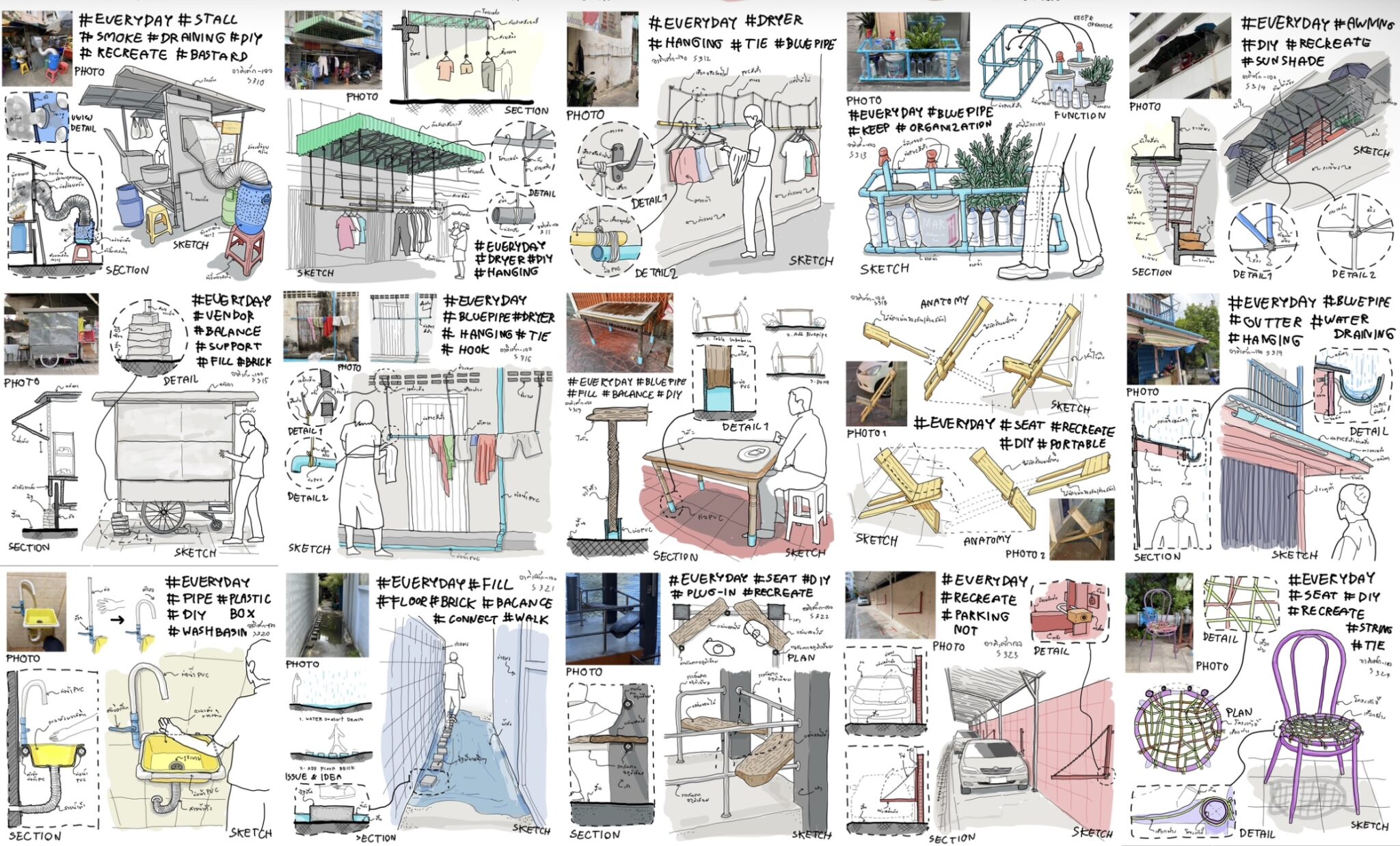 365 PICTURES OF THAI URBAN MESS ARCHITECTURE | 365 ภาพ สถาปัตยกรรมคณะ ...